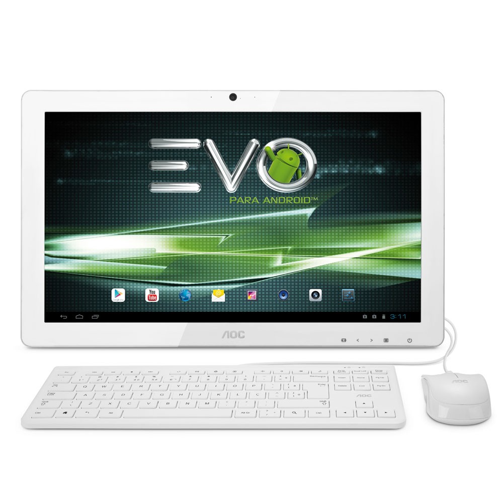 A2072PWH WW - AOC - Computador All-in-One EVO LED 4.1 Branco 1GB