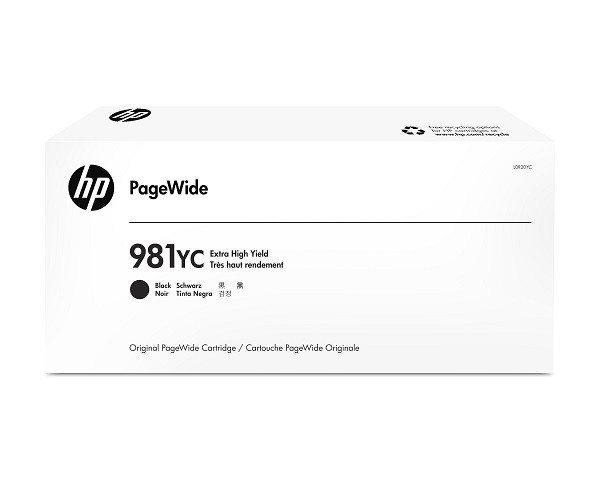 L0R20YC - HP - Cartucho de tinta 981YC preto PageWide Managed Color MFP ...