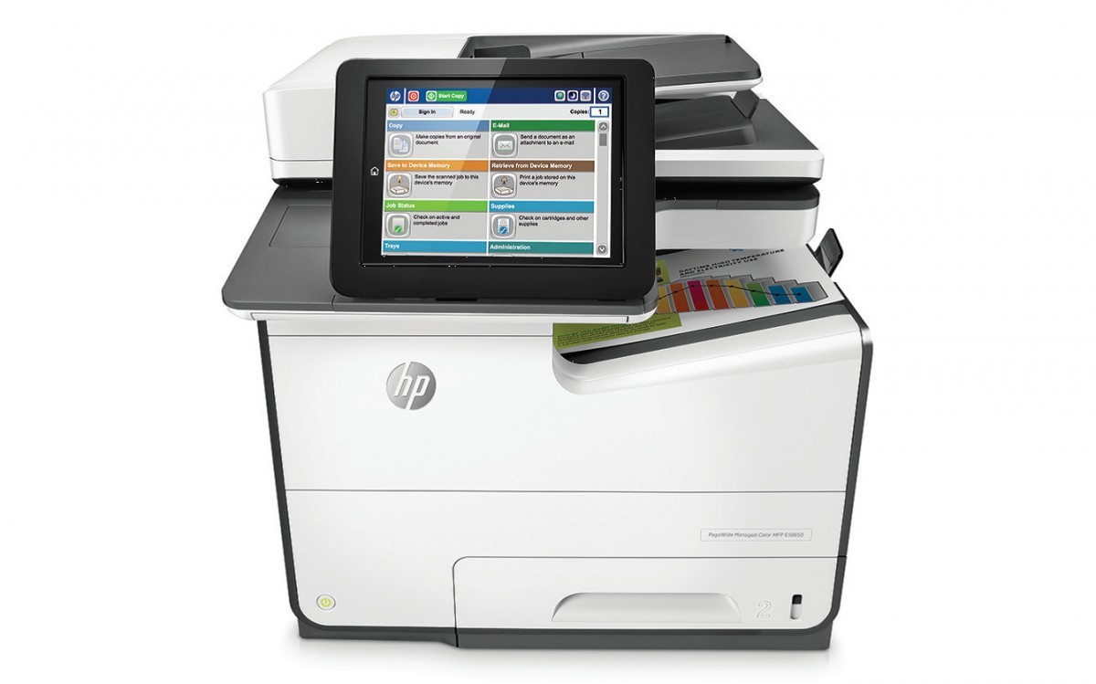 L3U42A - HP - Impressora multifuncional PageWide Managed Color MFP ...