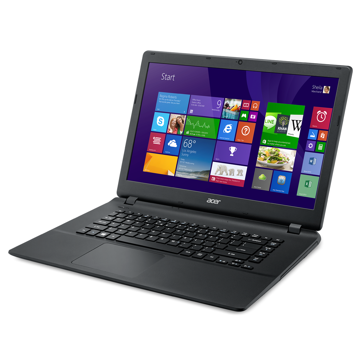 E5-471-30AQ - Acer - Notebook Aspire Preto
