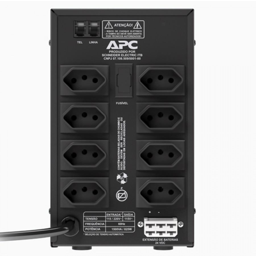 PRINCIPAIS ESPECIFICAÇÕES DE BZ1500BI-BR